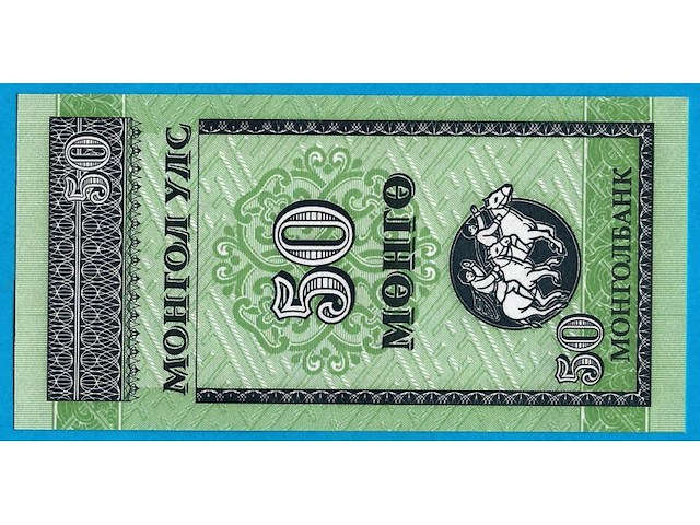 Mongolija 50 mongo 1993
