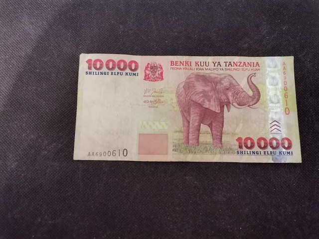 TANZANIA 10.000 SHILINGI 2003 - 22 -