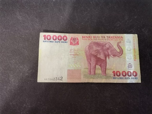 TANZANIA 10.000 SHILINGI 2003 - 21 -