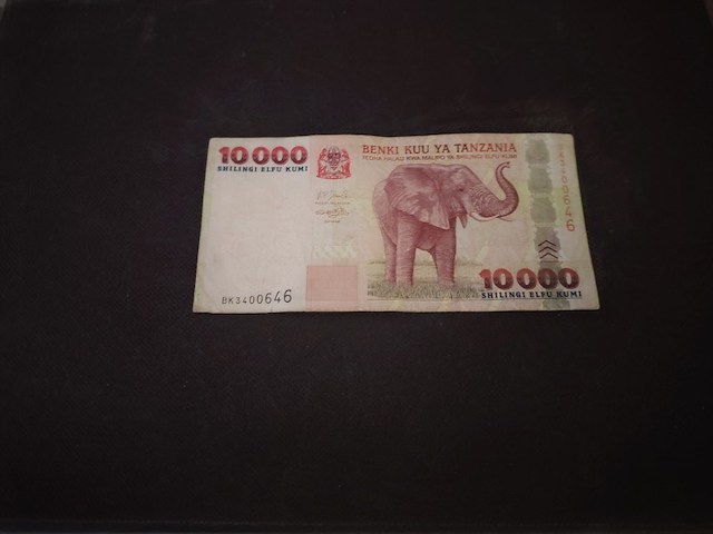 TANZANIA 10.000 SHILINGI 2003 - 19 -
