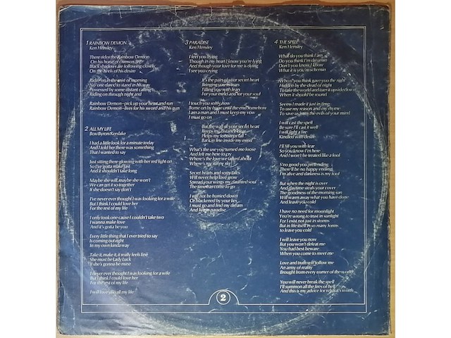 LP URIAH HEEP - Demons And Wizards (1972) 1. UK press