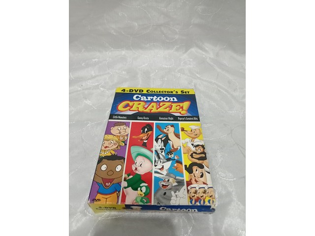Cartoon Craze! 4-DVD Collector`s Set