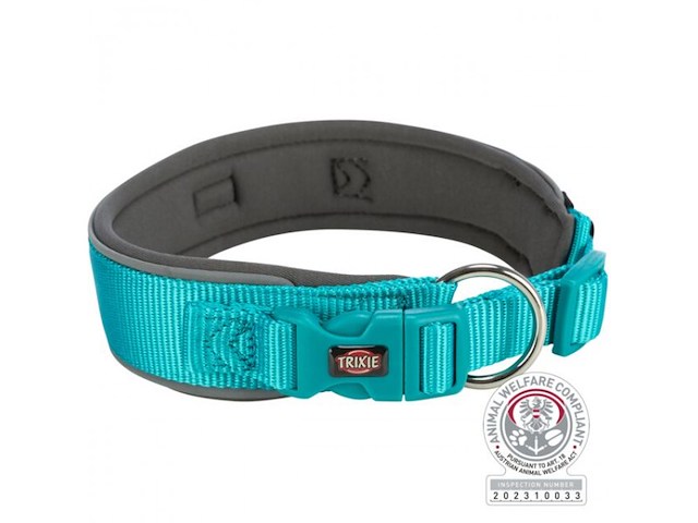 Ogrlica za pse 33-42cm Premium extra wide ocean TRIXIE 1995612