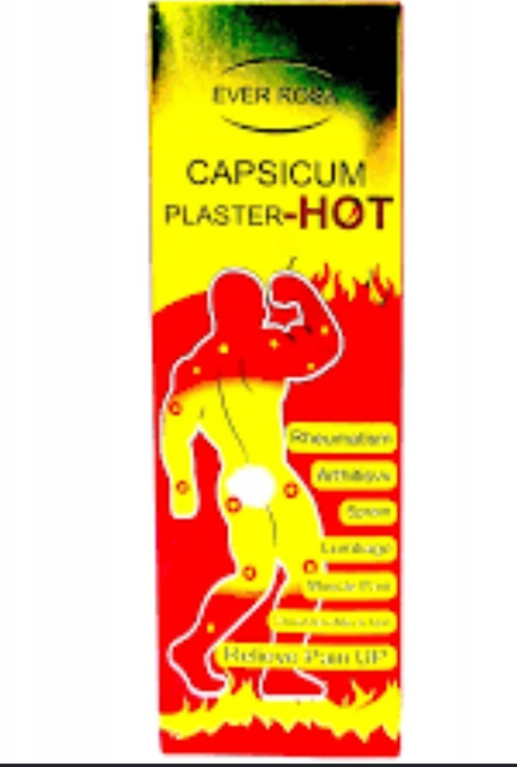 Ever Rosa Capsicum Plaster – HOT flasteri za zagrevanje i ublažavanje