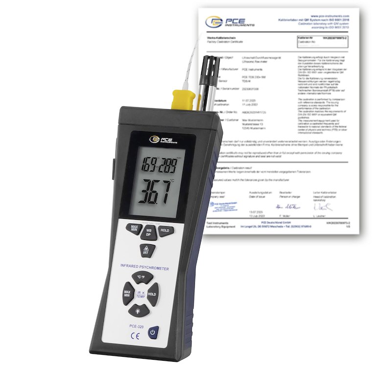 PCE Instruments PCE-320-ICA higrometar