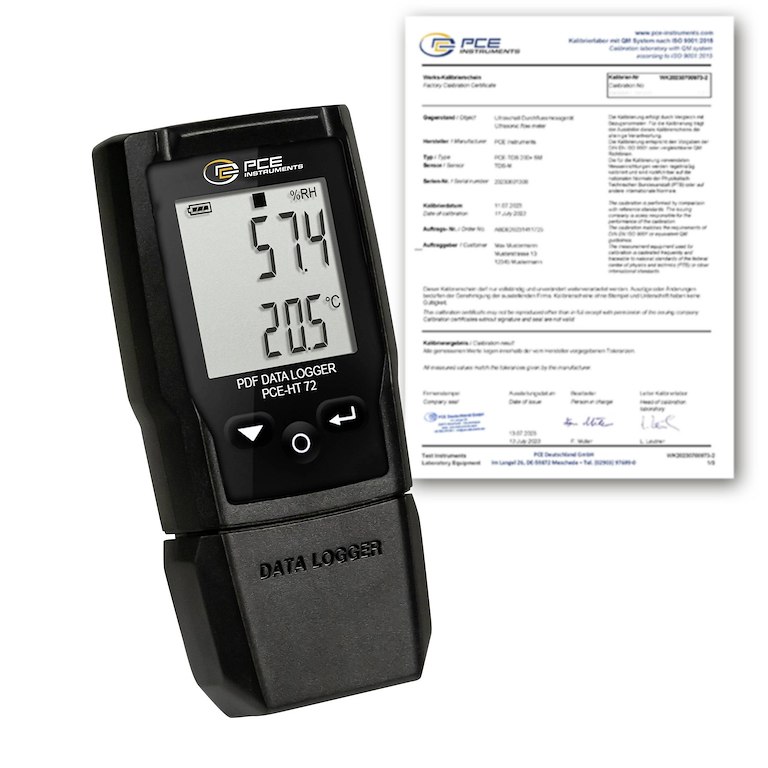 PCE Instruments PCE-HT 72-ICA merač vlažnosti (higrometar)