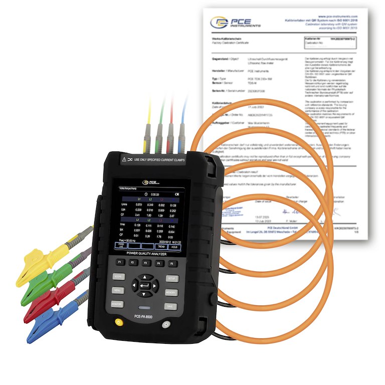 PCE Instruments PCE-PA 8500-ICA analizator električne mreže