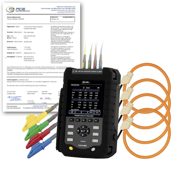 PCE Instruments PCE-PA 8500 HP-ICA analizator električne mreže