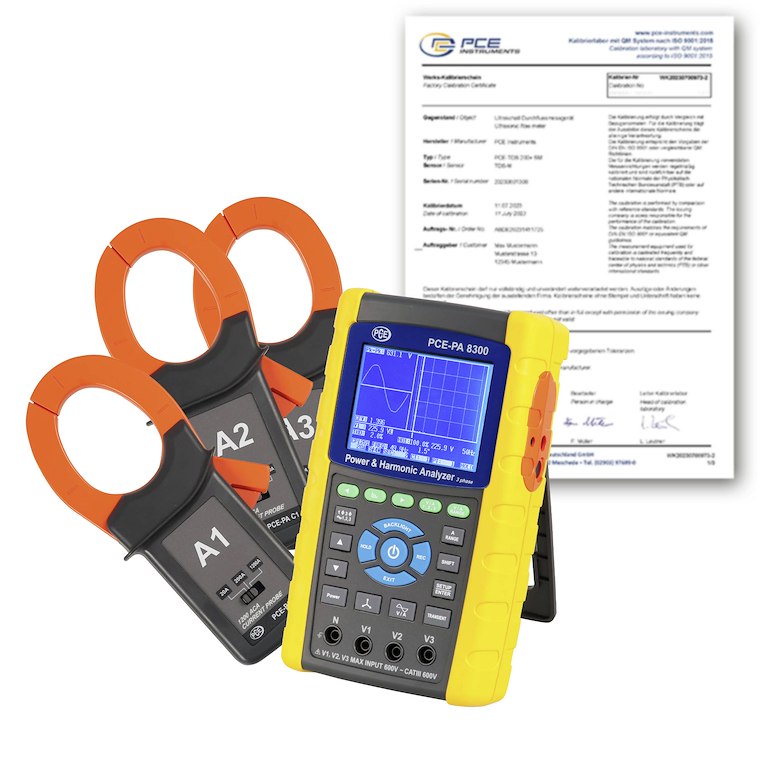 PCE Instruments PCE-PA 8300-1-ICA analizator električne mreže