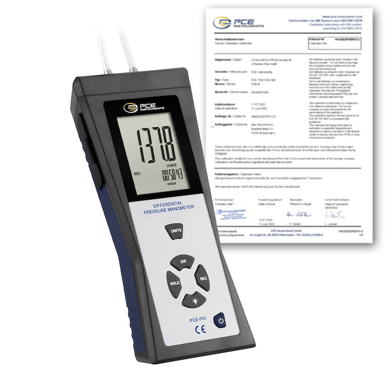 PCE Instruments PCE-P01-ICA manometar