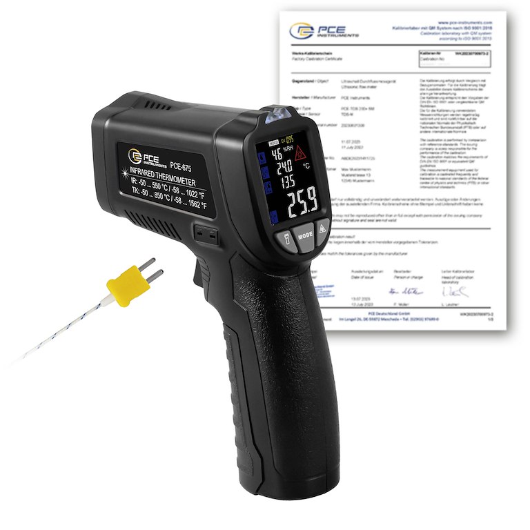 PCE Instruments PCE-675-ICA infracrveni termometar