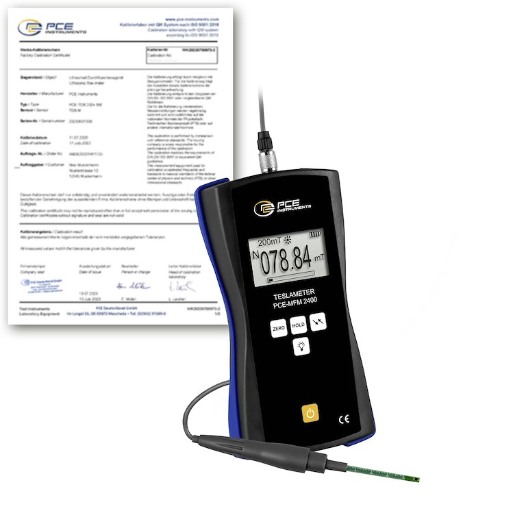 PCE Instruments PCE-MFM 2400-ICA precizni analizator magnetnog polja