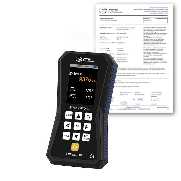 PCE Instruments PCE-LES 303-ICA LED stroboskop