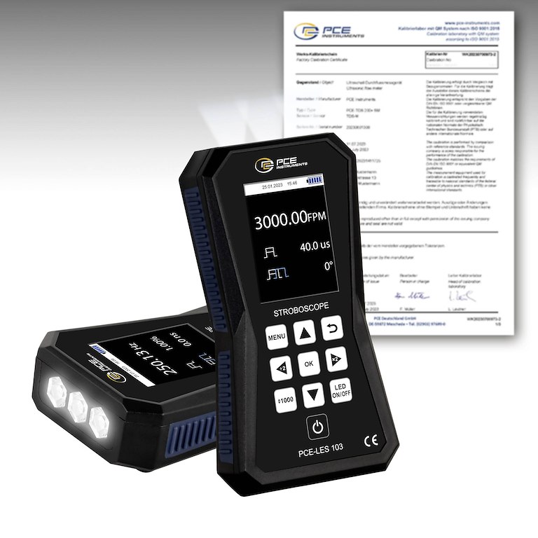 PCE Instruments PCE-LES 103-ICA precizni LED stroboskop