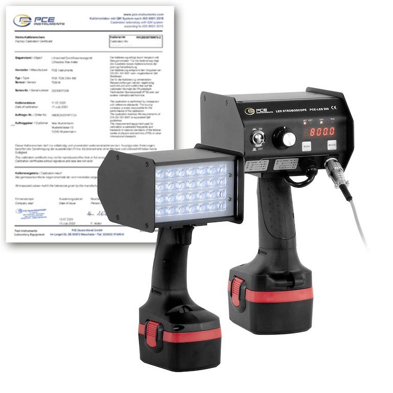 PCE Instruments PCE-LES 500-ICA LED stroboskop