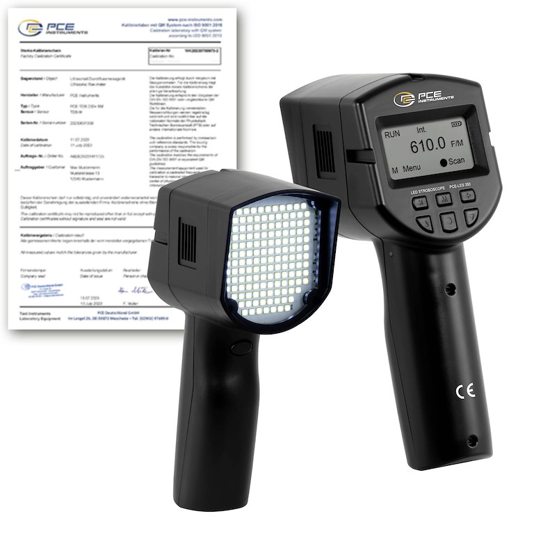 PCE Instruments PCE-LES 350-ICA LED stroboskop