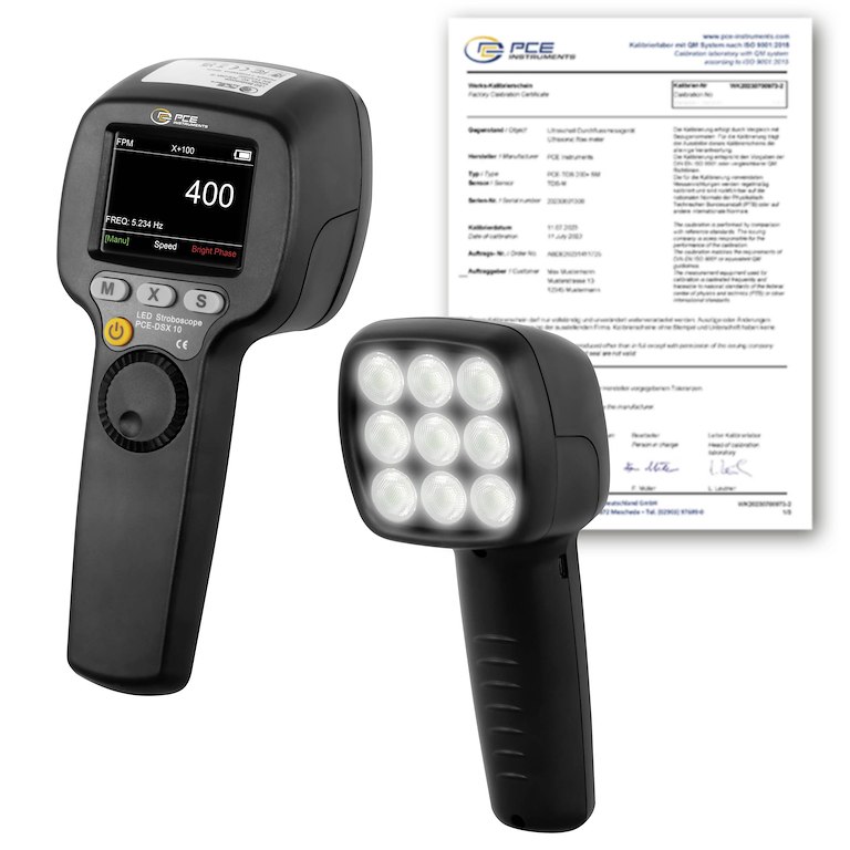 PCE Instruments PCE-DSX 10-ICA LED stroboskop