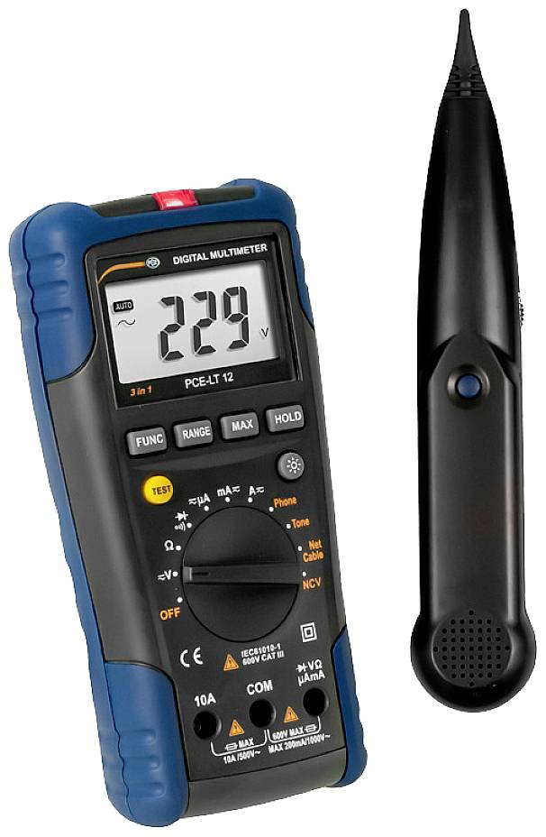 PCE Instruments PCE-LT 12 ručni multimetar