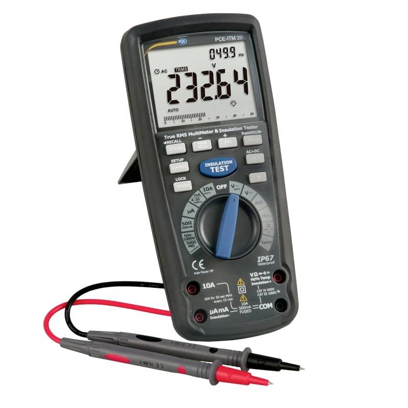 PCE Instruments PCE-ITM 20 ručni multimetar
