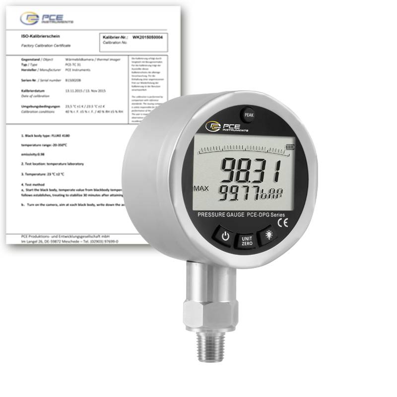 PCE Instruments PCE-DPG 100-ICA merač pritiska