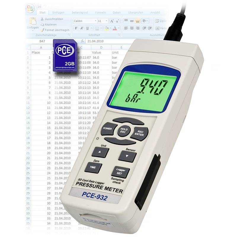 PCE Instruments PCE-932 merač pritiska