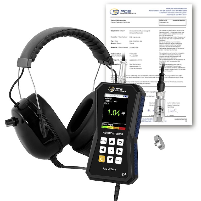 PCE Instruments PCE-VT 3850-ICA senzor vibracija