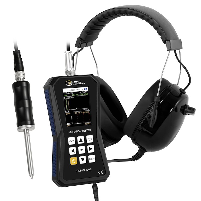 PCE Instruments PCE-VT 3950S uređaj za merenje vibracija