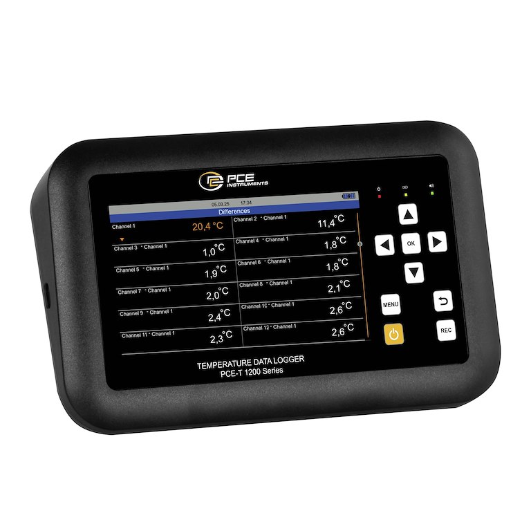 PCE Instruments PCE-T 1220 zapisivač podataka o temperaturi
