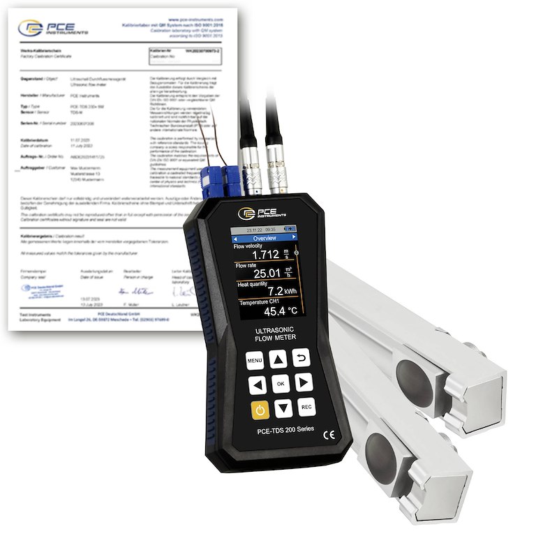 PCE Instruments PCE-TDS 200+ MR-ICA ultrazvučni senzor