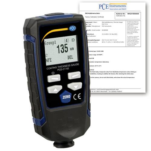 PCE Instruments PCE-CT 65-ICA merač debljine premaza