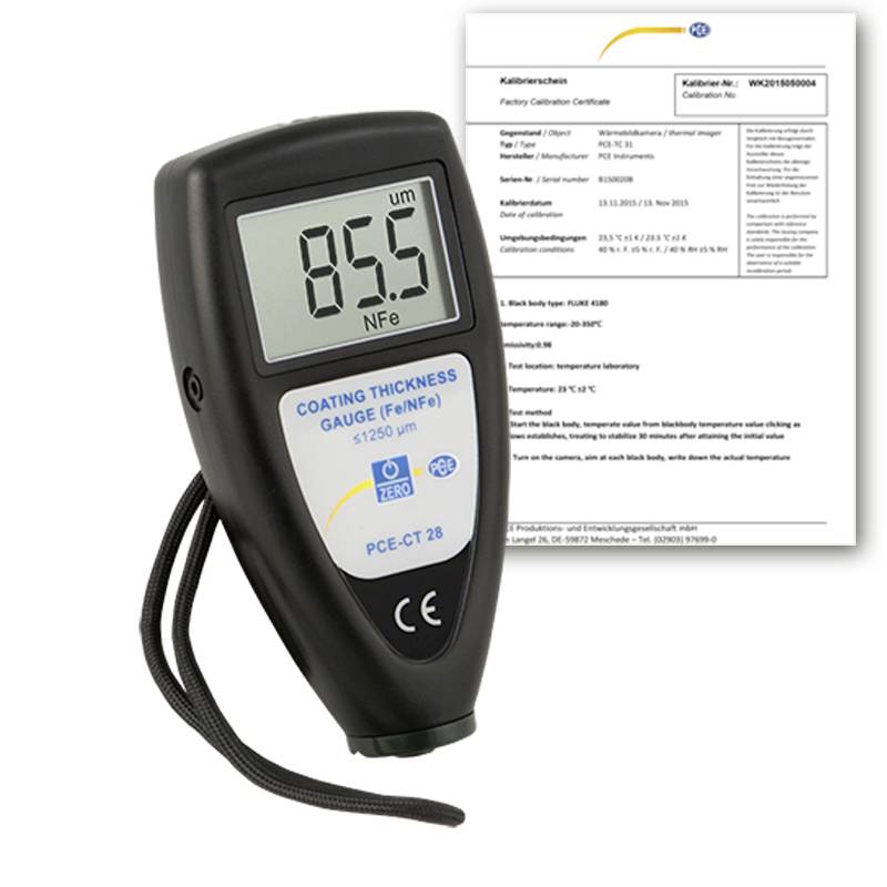 PCE Instruments PCE-CT 28-ICA merač debljine premaza
