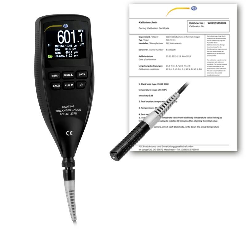 PCE Instruments PCE-CT 27FN-ICA merač debljine premaza