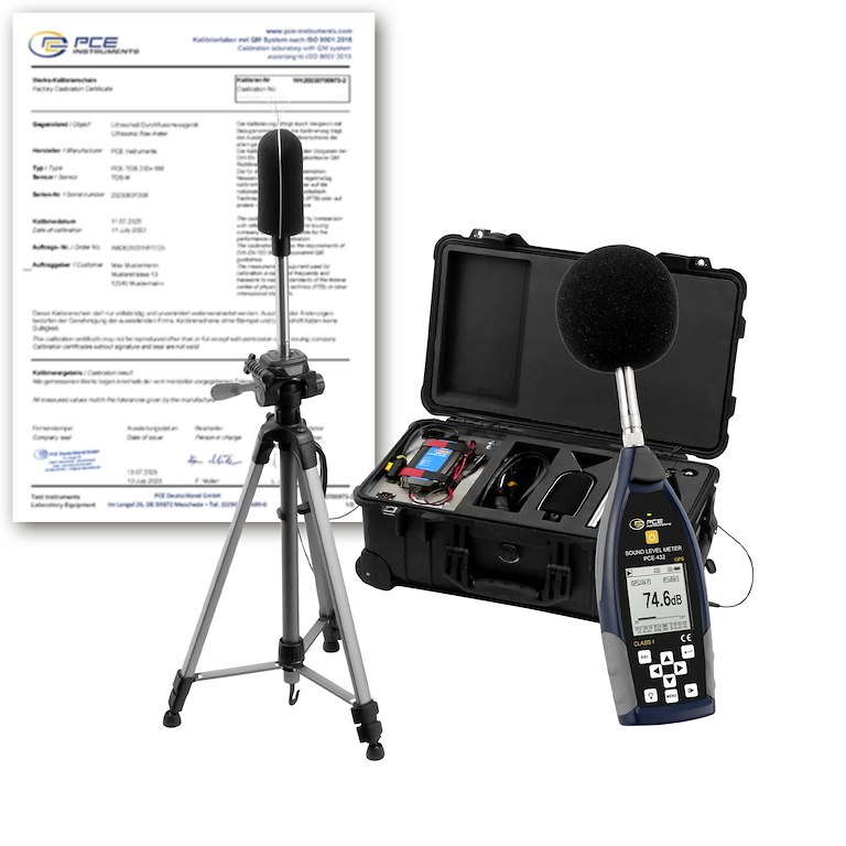 PCE Instruments PCE-432-EKIT-ICA precizni merač buke