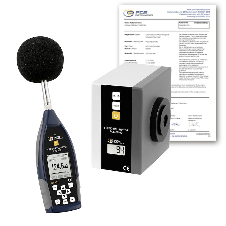 PCE Instruments PCE-430-SC 09-ICA merač buke