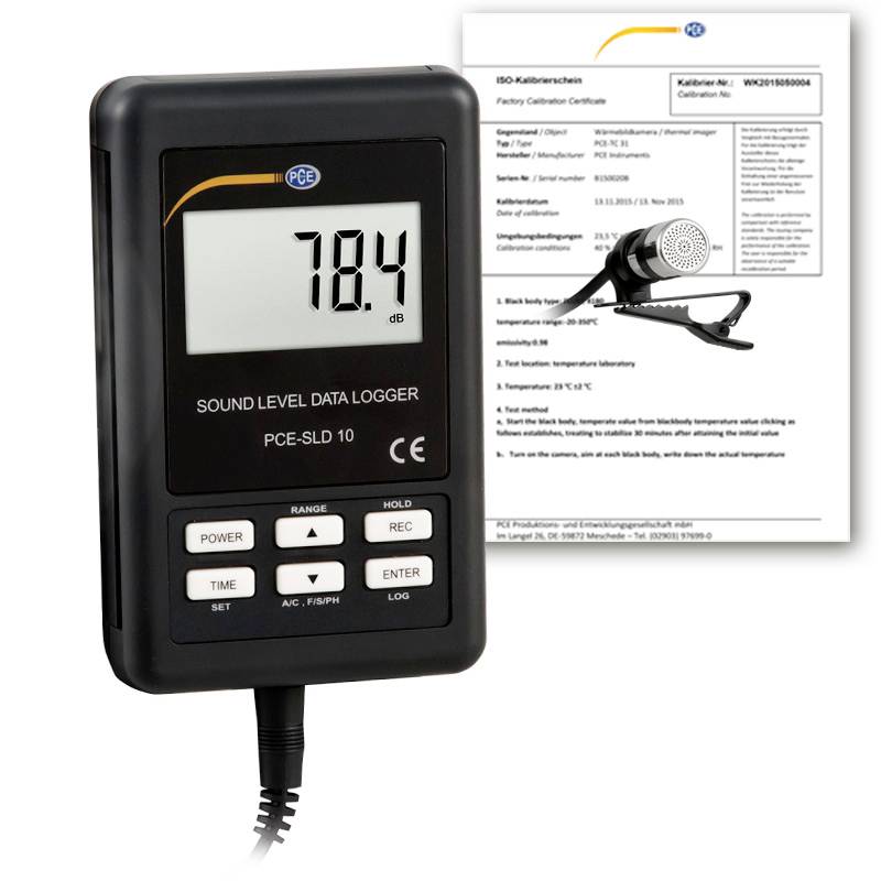 PCE Instruments PCE-SLD 10-ICA merač buke