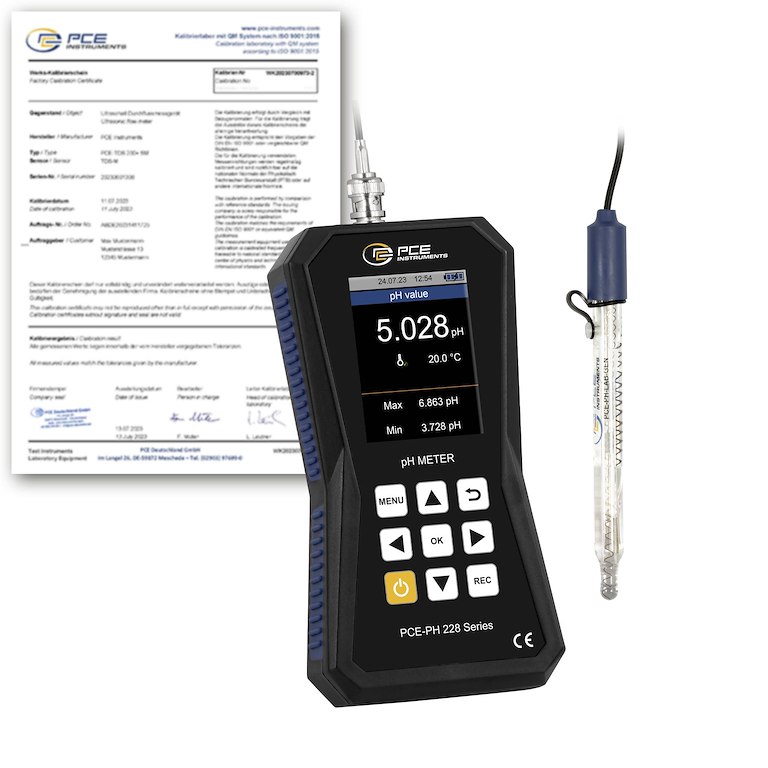 PCE Instruments PCE-PH 228LAB-GEN-ICA precizni pH metar