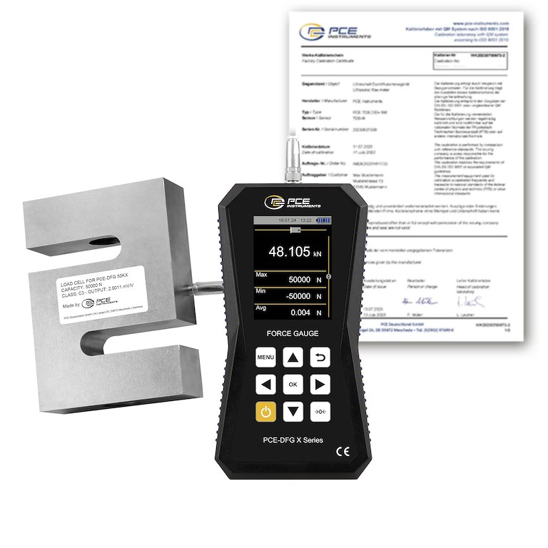 PCE Instruments PCE-DFG 50K X-ICA precizni merač sile