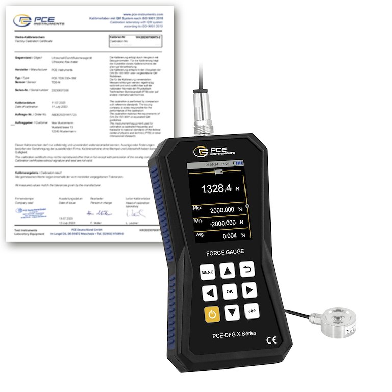 PCE Instruments PCE-DFG 2K XF-ICA merač sile