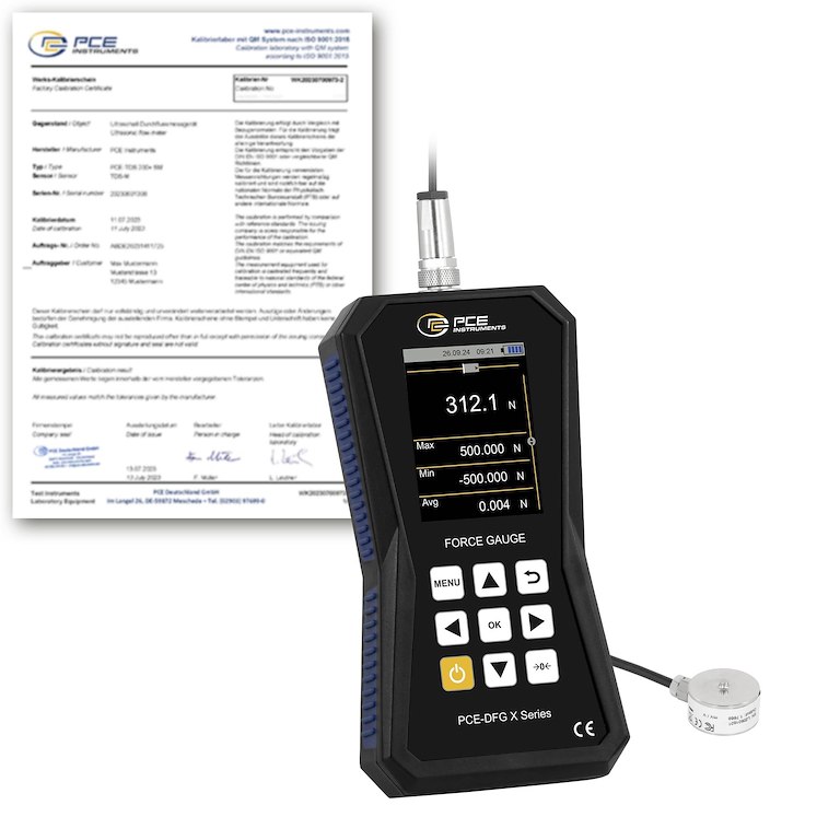 PCE Instruments PCE-DFG 0K5 XF-ICA merač sile