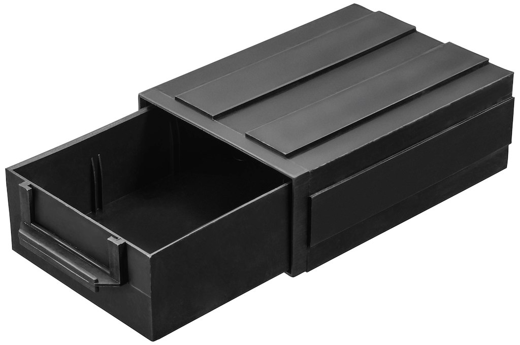 Tru Components ESD kutija sa fiokama za sitne komponente, 138 x 93 x 46 mm