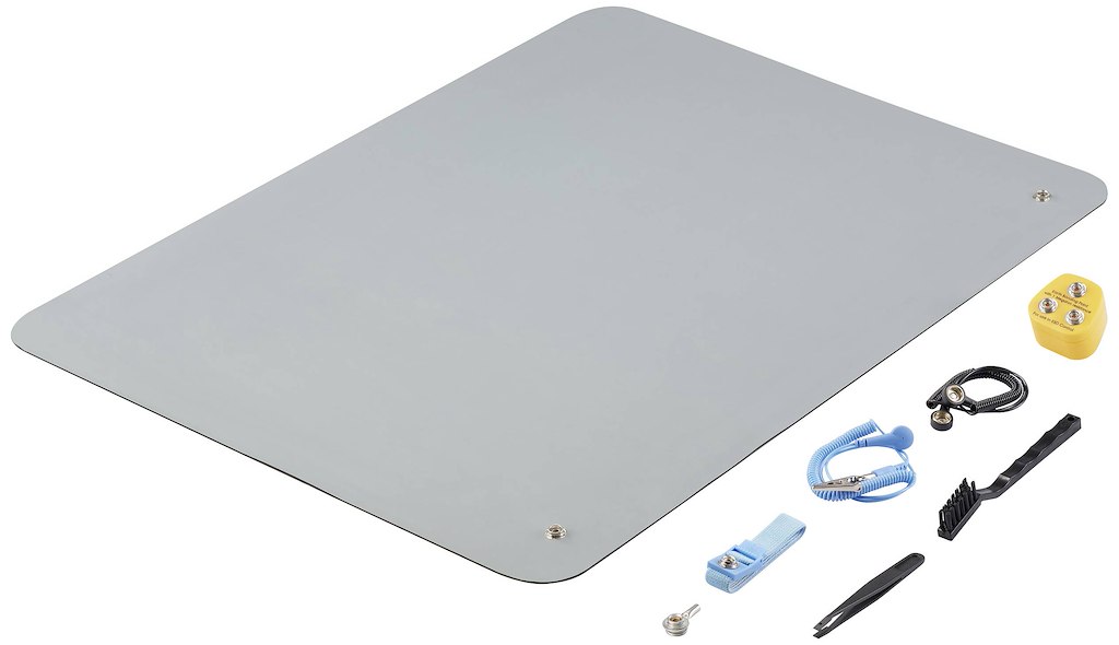 Tru Components TC-12494244 ESD set podloga, 650 x 500 x 2 mm