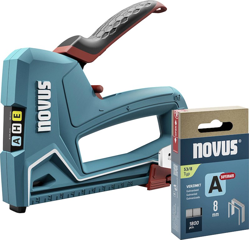 Novus J-50 ručna heftalica, Ručni