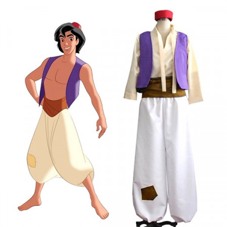 Aladin kostim za odrasle – komplet XL za visinu 178–185 cm