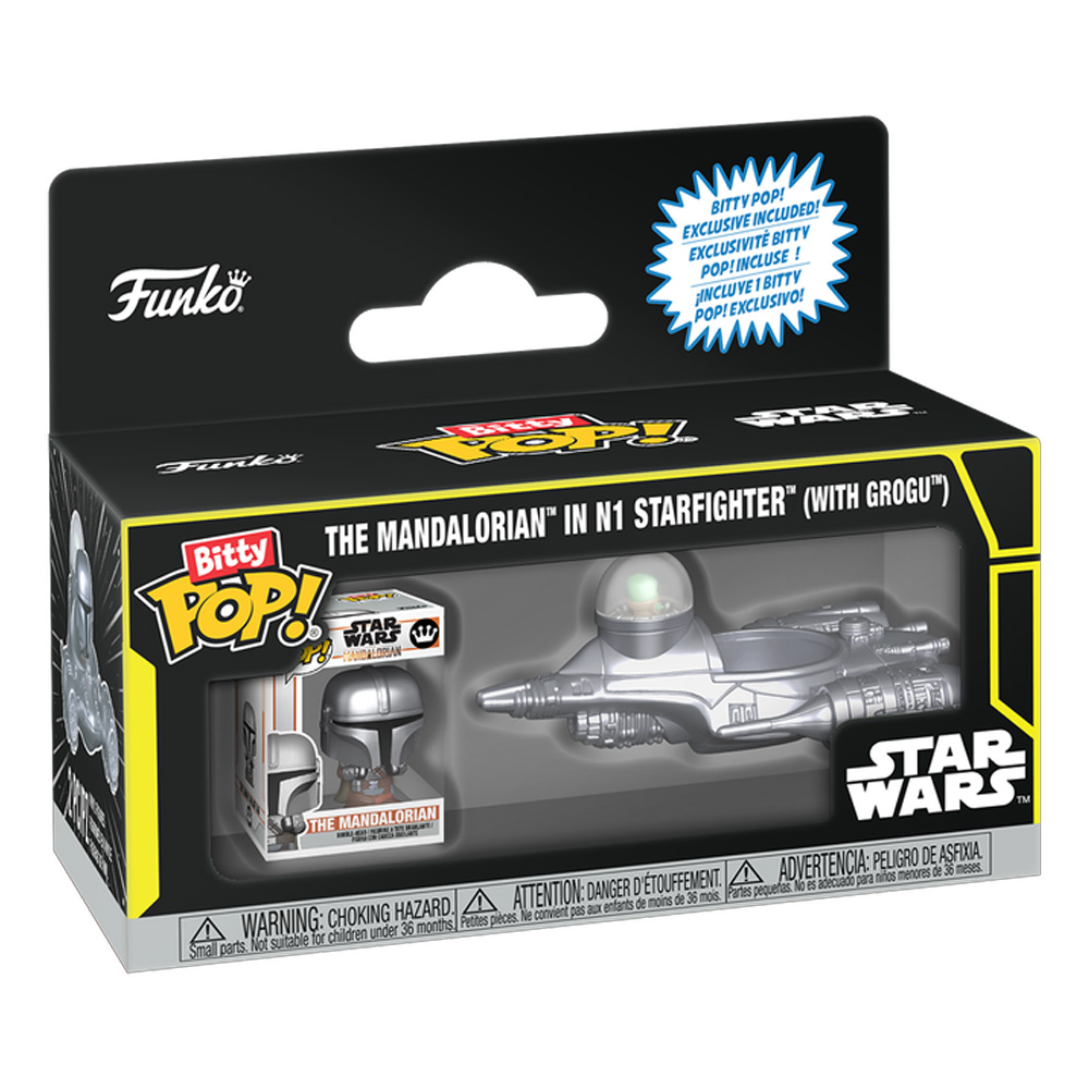 FUNKO BITTY POP! RIDE: STAR WARS – N1 W/MANDO