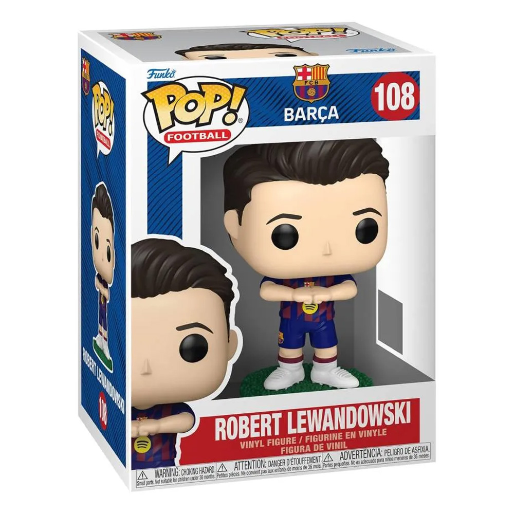 FUNKO POP! FOOTBALL: BARCELONA – ROBERT LEWANDOWSKI