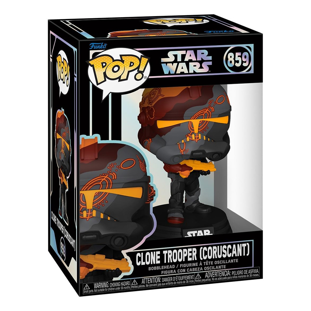 FUNKO POP! STAR WARS: CLONE TROOPER (CORUSCANT)