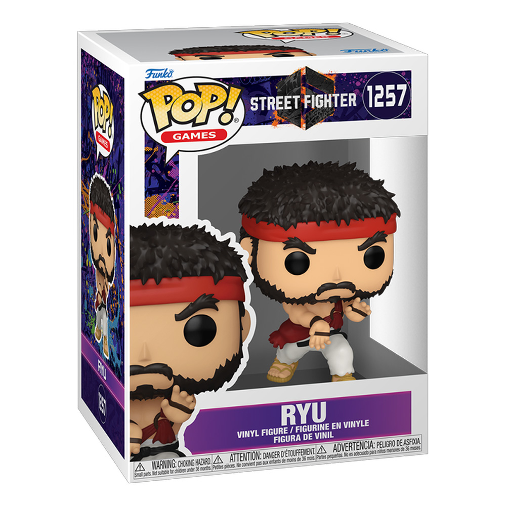 FUNKO POP! GAMES: STREET FIGHTER 6 – RYU