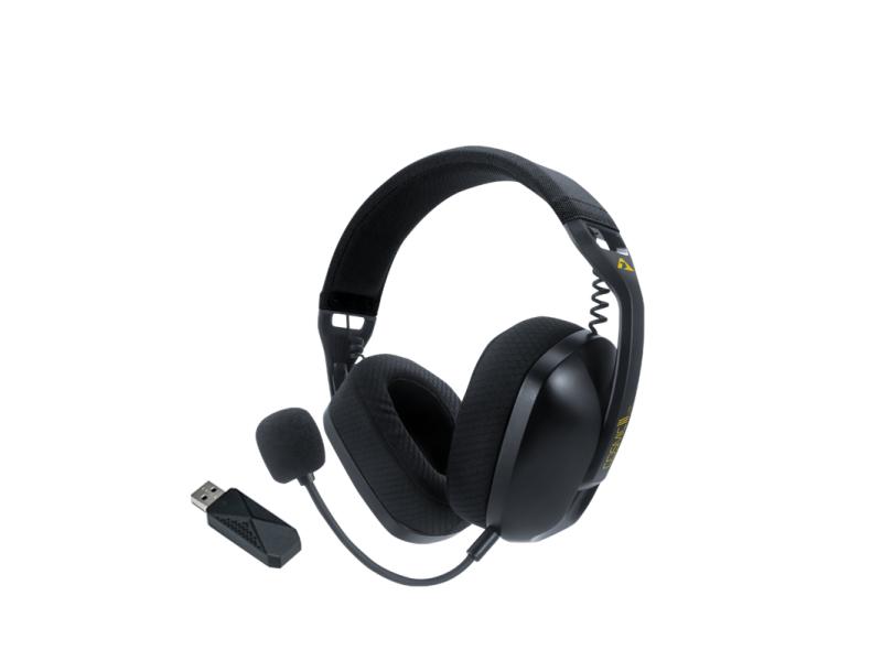 ARMAGGEDDON COSMIC-III LITE WIRELESS/BT/AUX BLACK HEADSET