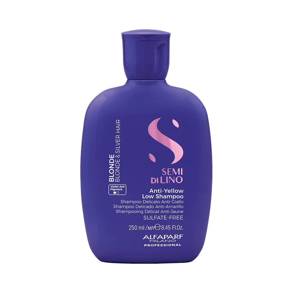 Alfaparf Milano Semi di Lino Blonde Anti-Yellow Low Shampoo 250ml