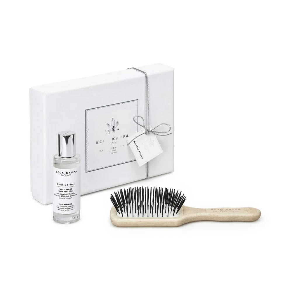 Acca Kappa White Moss Gift Set Hair Perfume & Protection Brush